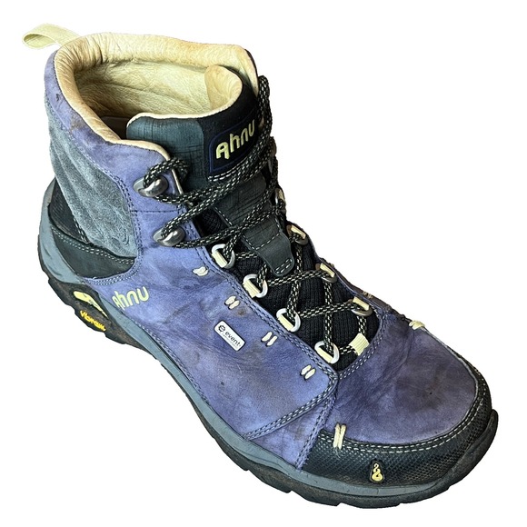 Ahnu | Shoes | Ahnu Montara Waterproof Hiking Boots Lilac Leather ...